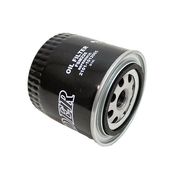 Фильтр масляный ВАЗ-2101-07,2121,2131,2123, УАЗ-2206,3151,3163,3303 черный (FSM226) (Цитрон)