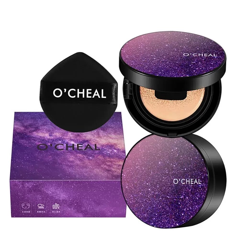 Водостойкий ВВ крем O'CHEAL Starry Sky Clear and Flawless Cushion BB Cream 15 г цвет №201