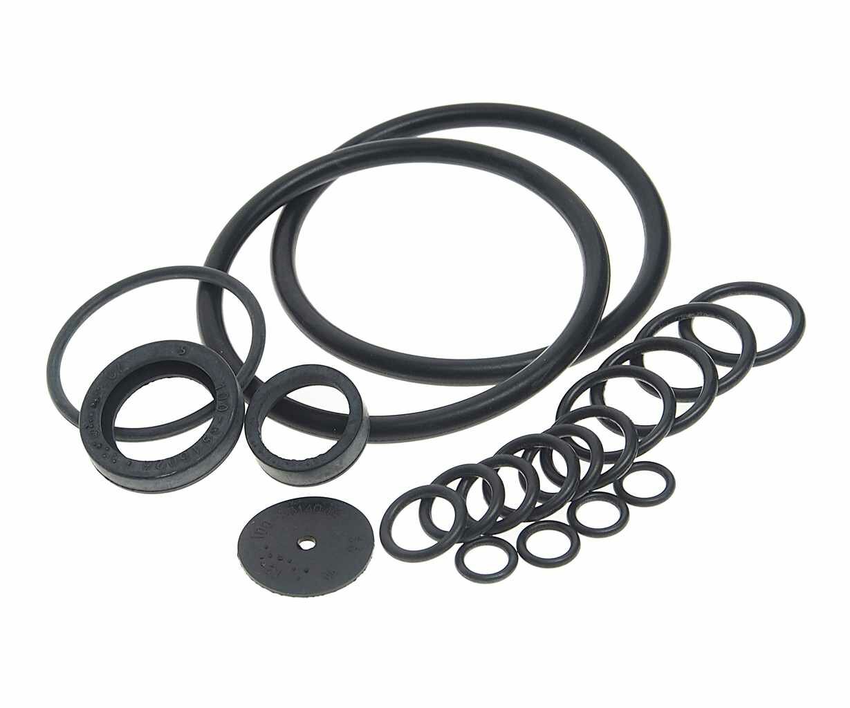 Ремкомплект КАМАЗ воздухораспределителя тормозов прицепа (10 поз./20 дет.), Ремкомплект 100-3531010-10 ТЛР, TRAILER