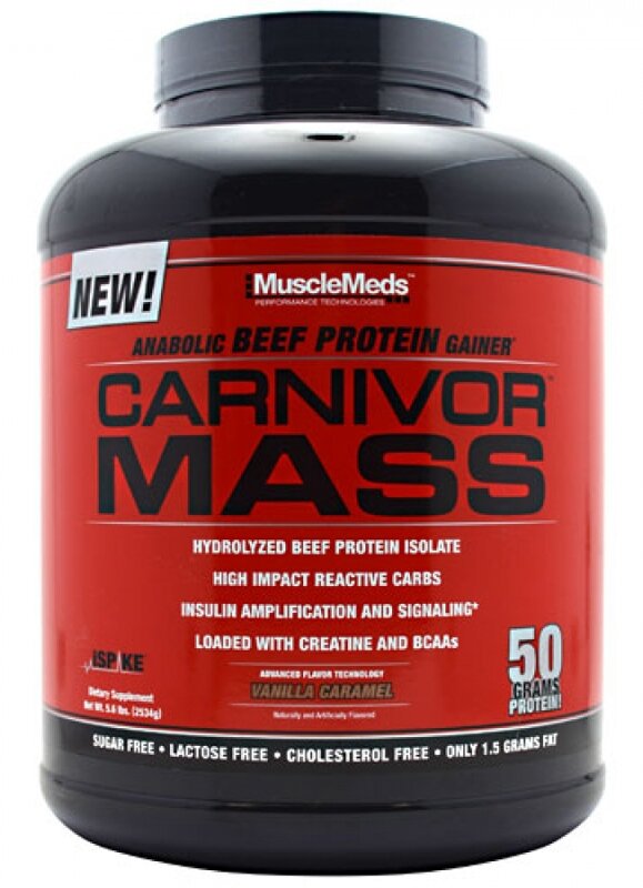 MuscleMeds Carnivor Mass (2534-2744 гр) - Шоколад с Арахисовым Маслом