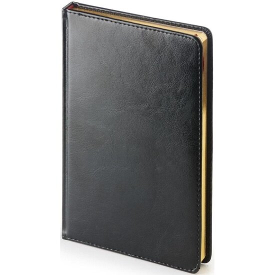 Ежедневник недатированный Attache , А4,136л, Sidney Nebraska черн3-539/02
