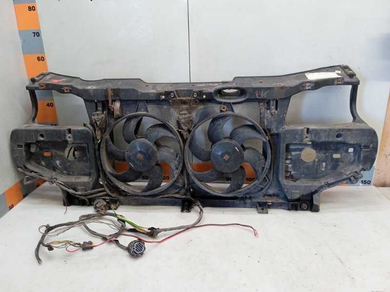 Б/У дефекты, панель передняя, телевизор, в сборе, Иран Ходро Саманд Вентилятор радиатора Iran Khodro Samand 2007 307591 Ir...