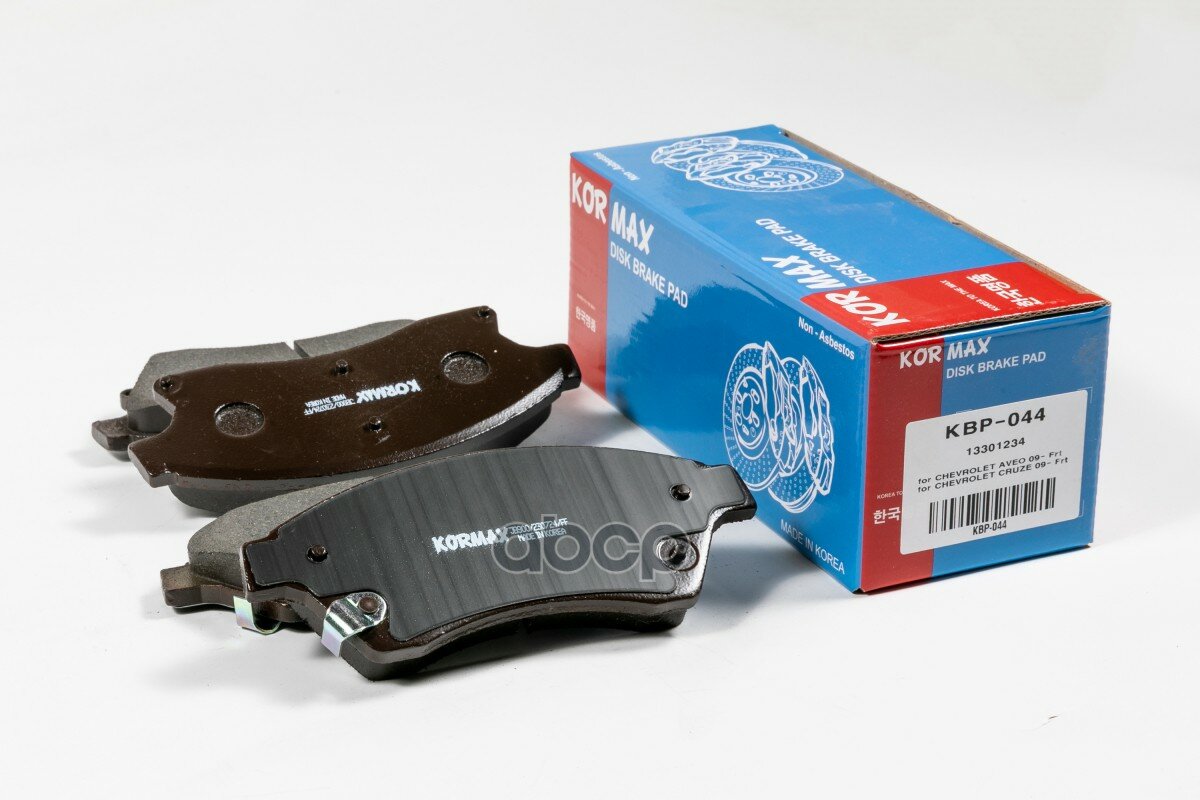 Колодки тормозные, передние (с антискрипной пластиной) D11291MH KORMAX арт. KBP044