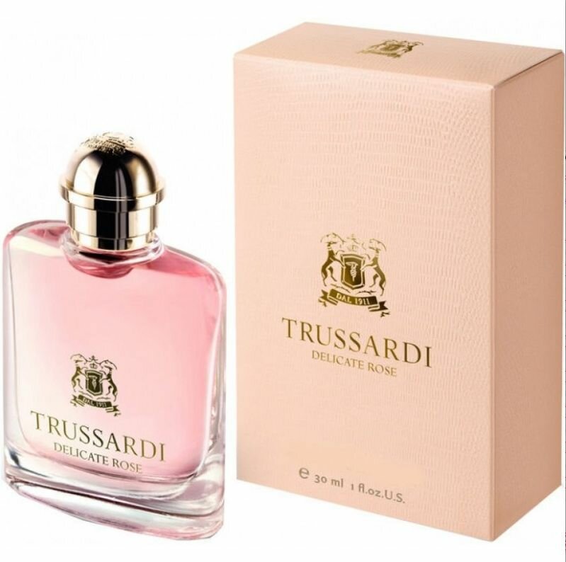 Trussardi delicate rose edt 30ml wom марка