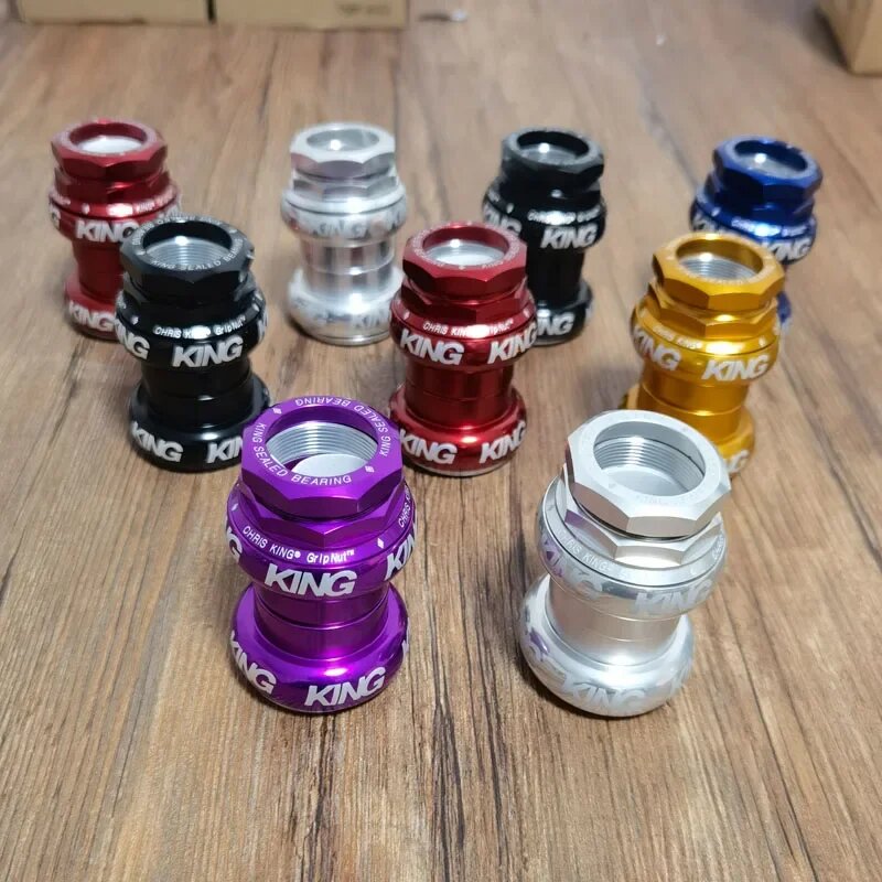 Черная гарнитура Chris King Grinut ec34 1-1/8 Brompton