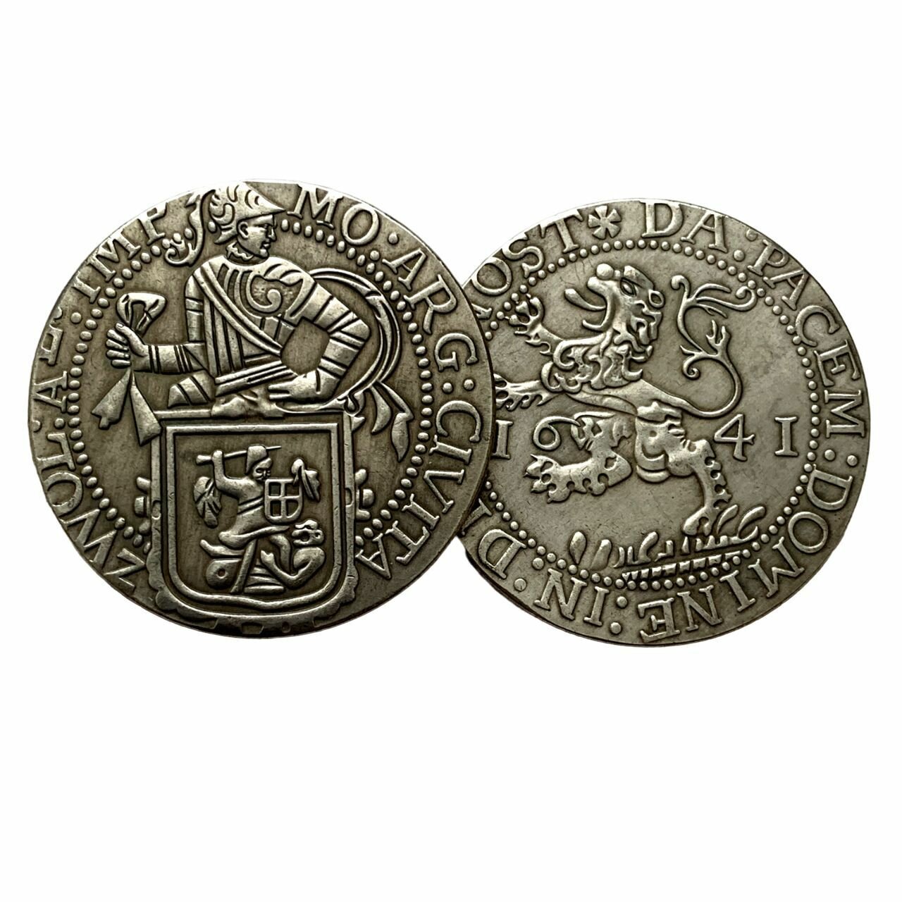 Талер 1641 года. Средневековая Европа. Вес 24 гр , диаметр 40 мм. Коллекционная монета.