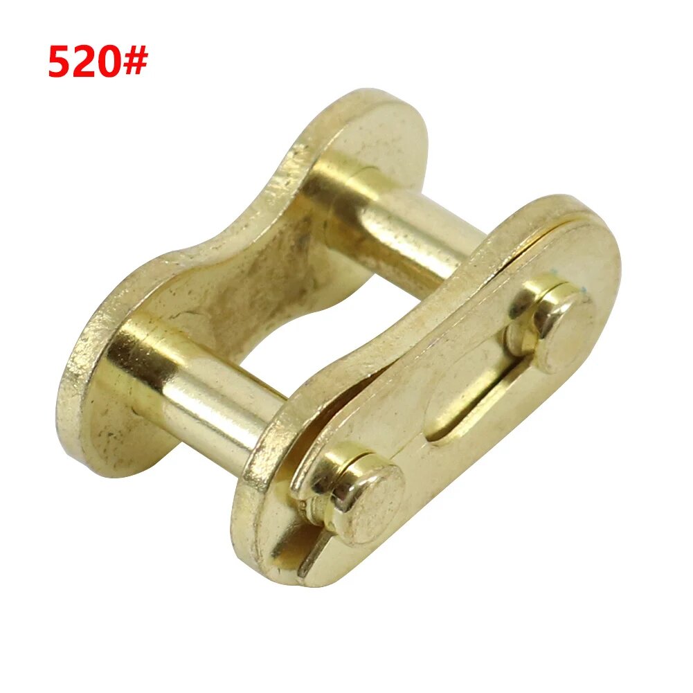Кольцо с пряжкой цепи мотоцикла 25H # T8F #420 #428 #530 # 520 gold