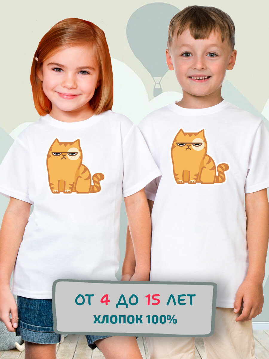 Футболка с котом прикольная