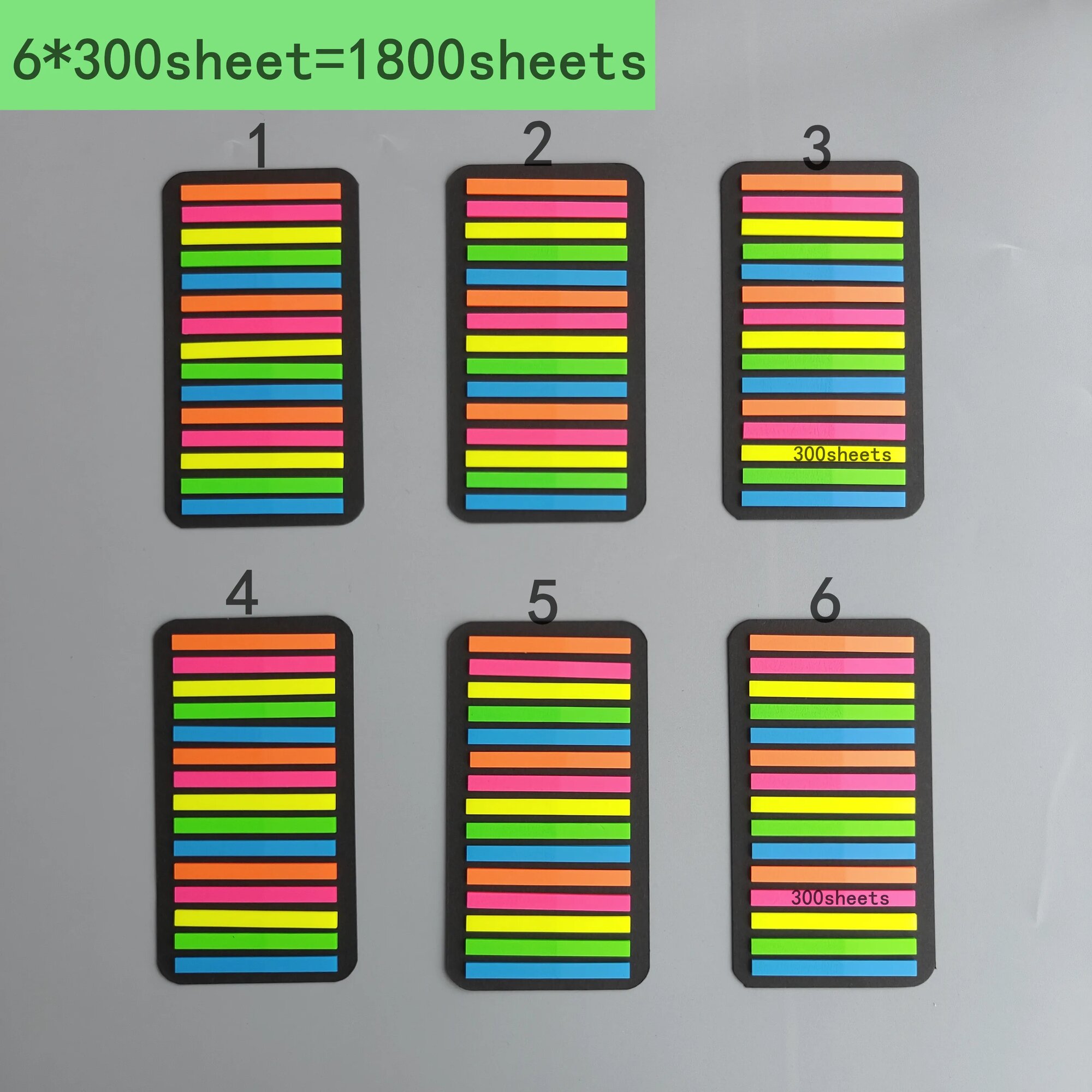 6 упаковок, прозрачные липкие вкладки для заметок, самоклеящиеся прозрачные закладки Kawaii, аннотации, книги, маркер для страниц, канцелярские принадлежности