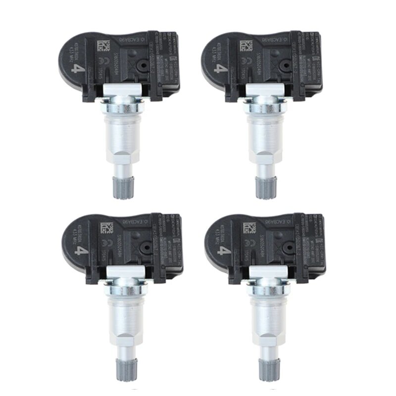 TPMS датчики комплект 4шт для Nissan Renault 433 МГц