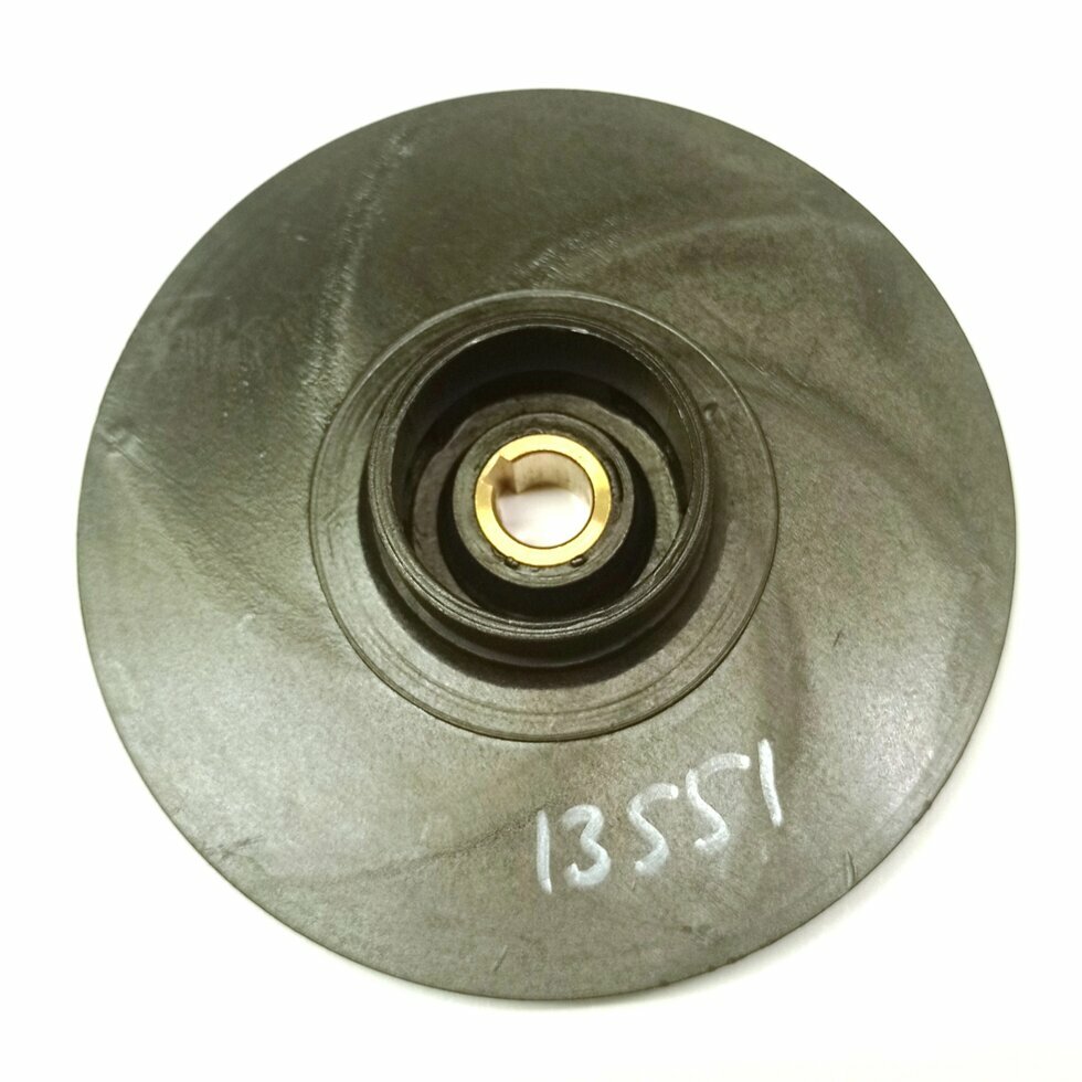 Крыльчатка насоса Rudes JET100 Колесо рабочее D=118мм d=12мм ф40,5х35мм