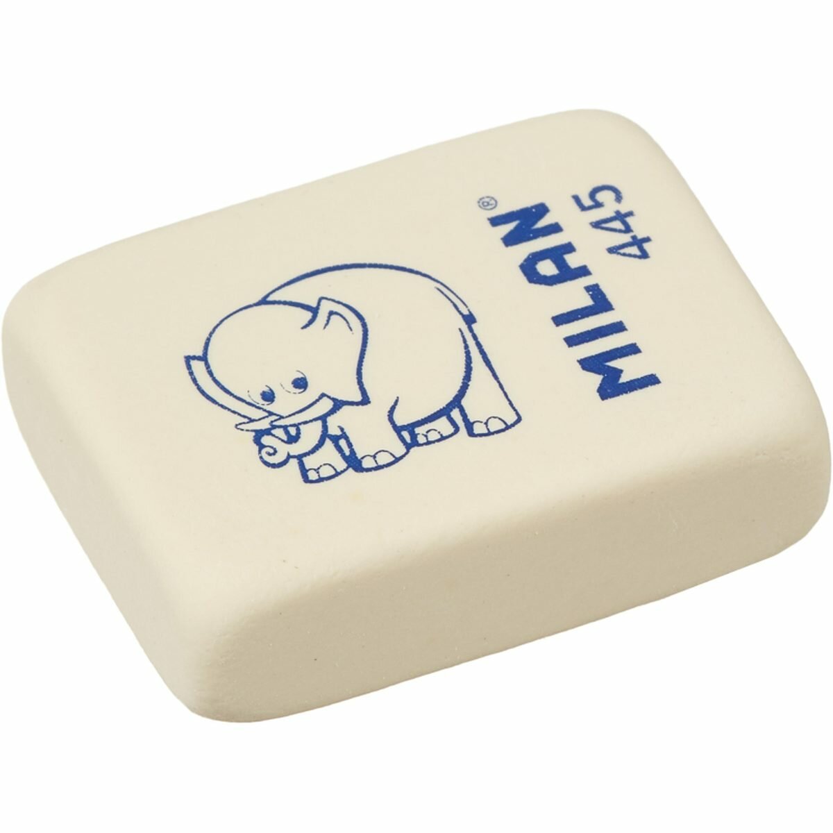 Ластик Milan 445 (прямоугольный, синтетический каучук, 31x23x7мм) (CMM445), 45шт.