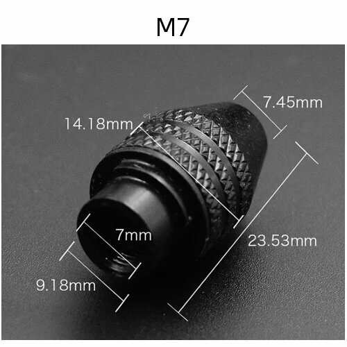 Бесключевой патрон M7x0.75 для дрели