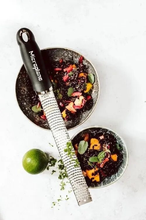 Терка Microplane Zester для сыра и цитрусовых/чернhqDM