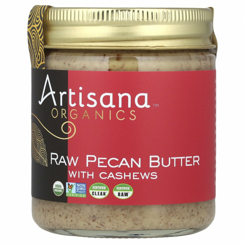 Artisana, Organics, сырое пекановое масло, 227 г (8 унций)