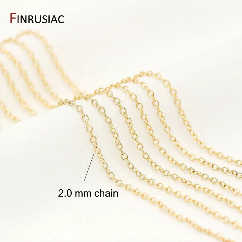 Золотая цепочка FINRUSIAC 2.0 мм