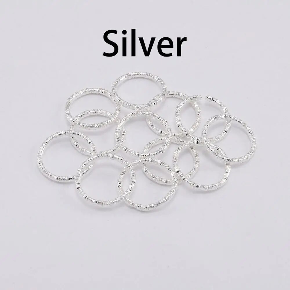 Круглые прыгающие кольца St.kunkka 8-20 мм Серебряный, 50pcs 1.8 x 18mm, Silver