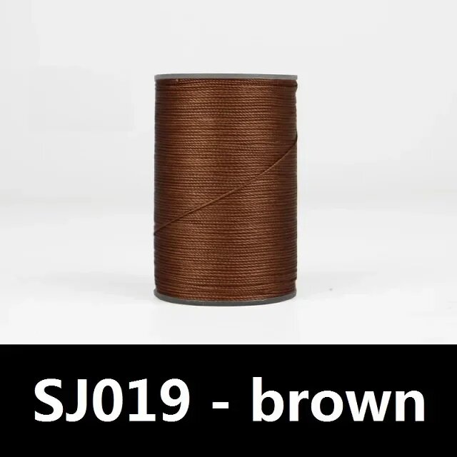 Восковая нить Tepoztec для кожи, 63 цветов 0.65 mm Diameter, Коричневый, SJ019 - brown