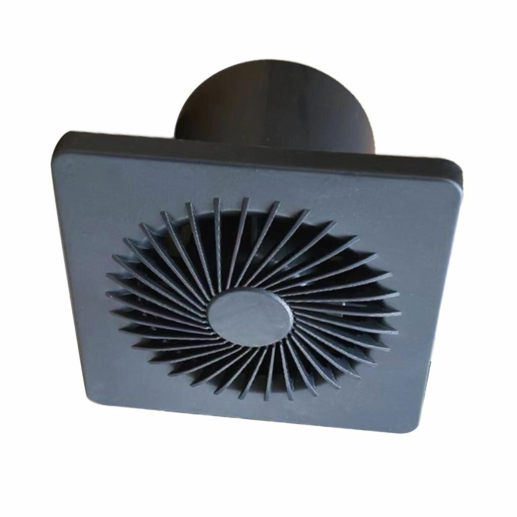 Новый панельный всасывающий вытяжной вентилятор 12 В-серый-4 дюйма