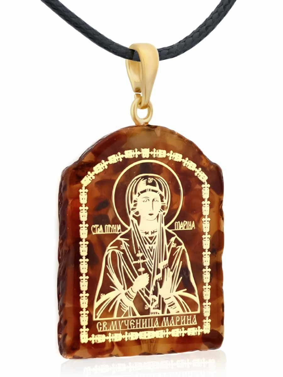 Подвеска, янтарь