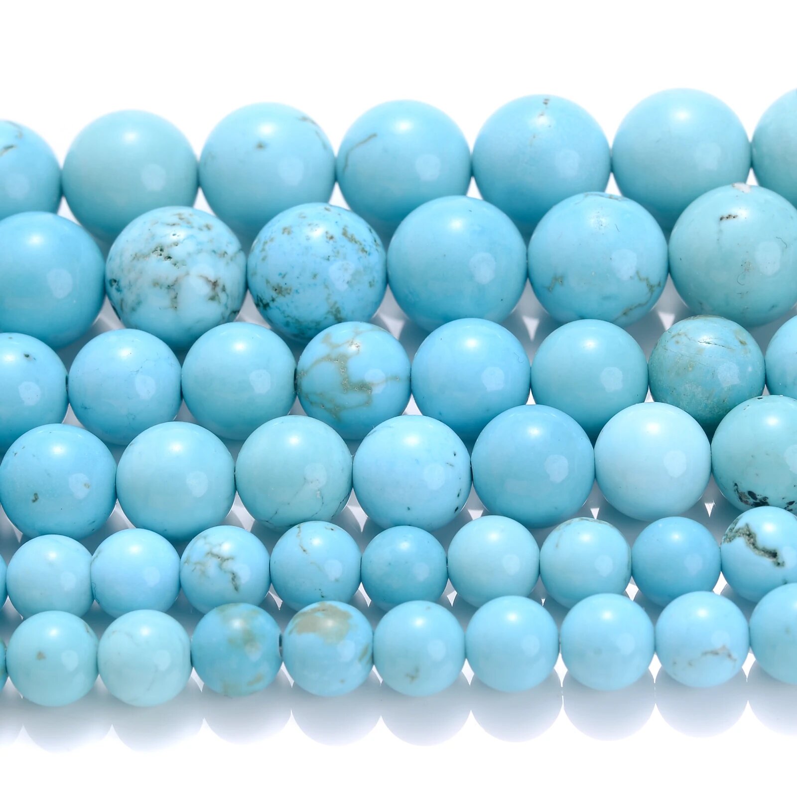 Бусины из натурального камня Cicifu 8mm(around 45pcs), turquoise