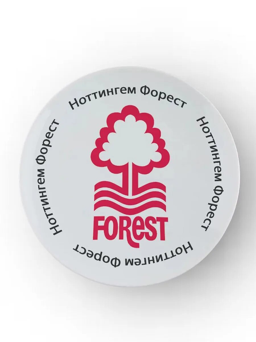 Тарелка английский футбольный клуб Ноттингем Форест