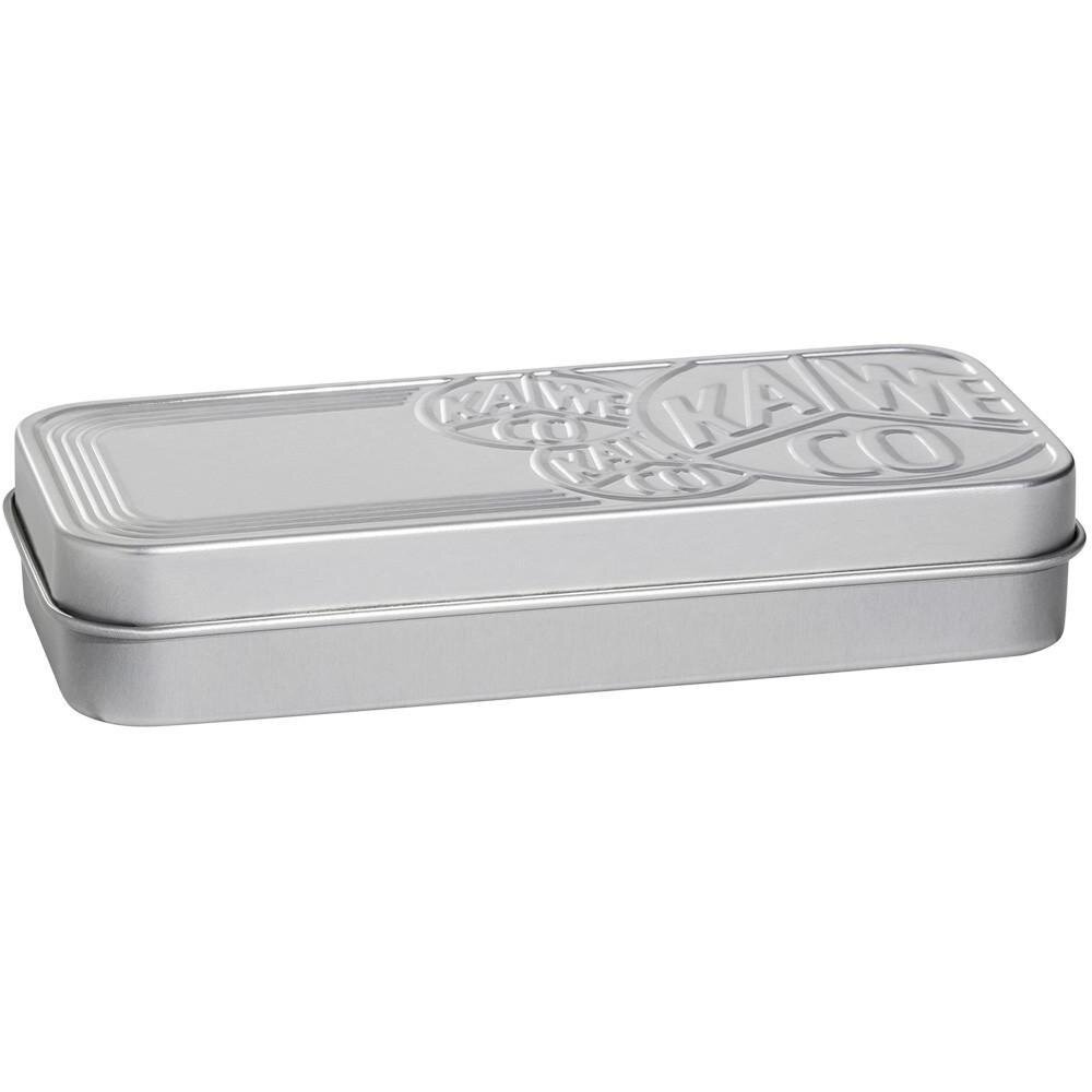 Kaweco 20001144 Подарочный металлический футляр kaweco для коротких ручек, серебристый