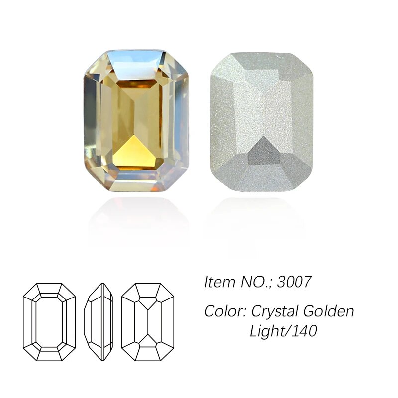 Стразы K9 Crystal Golden Light/140
