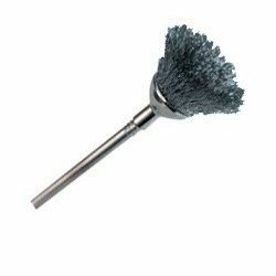 Крацовка щетка стальная 1 шт. веерная ювелирная