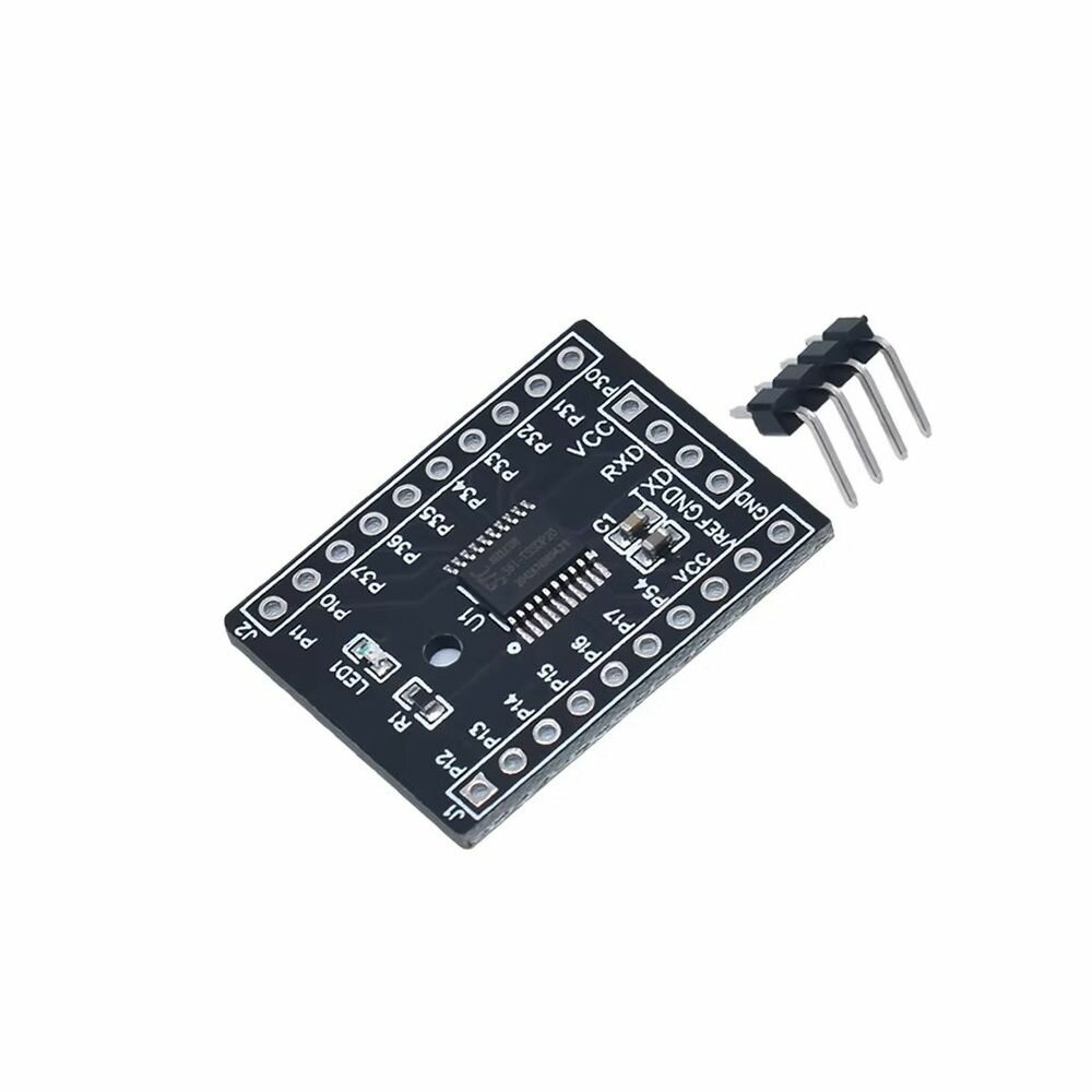 Отладочная плата на базе микроконтроллера STC8H1K08 (black pcb)