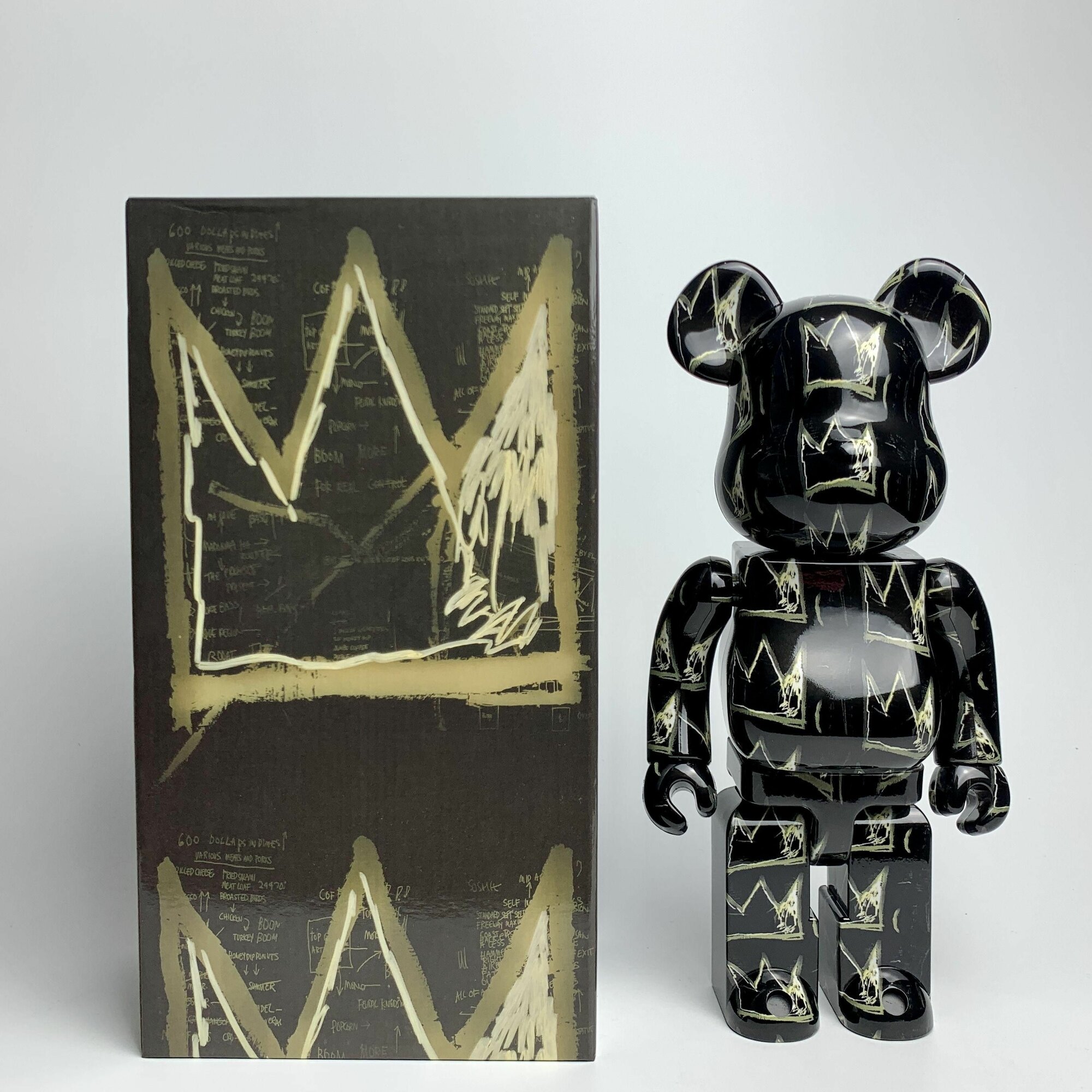 Bearbrick 400% Баския 8-го поколения ABS фигурка действия набор в коробке 28cm