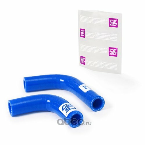Патрубок ВАЗ-2121 отопителя комплект 2шт. силикон Profi CS-20 CS20 09247