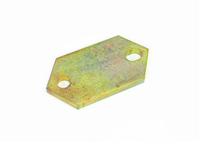 Пластина кузовной стремянки для а/м Газель 3302,53,3307 (10мм) цинк.