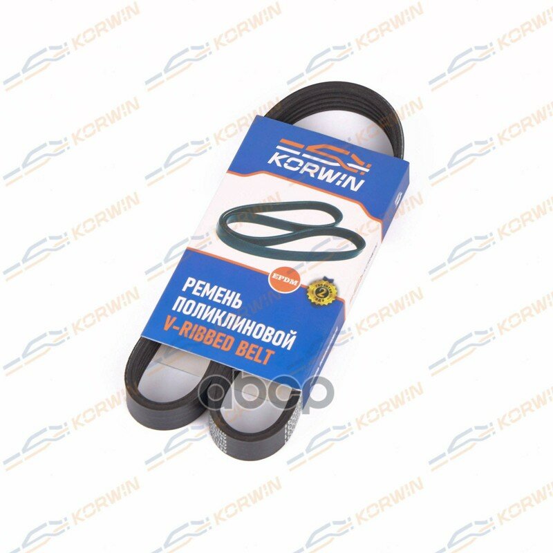 Ремень приводной (EPDM) 5PK870 DAEWOO NEXIA/CHEVROLET LANOS KORWIN арт. KWMH0031