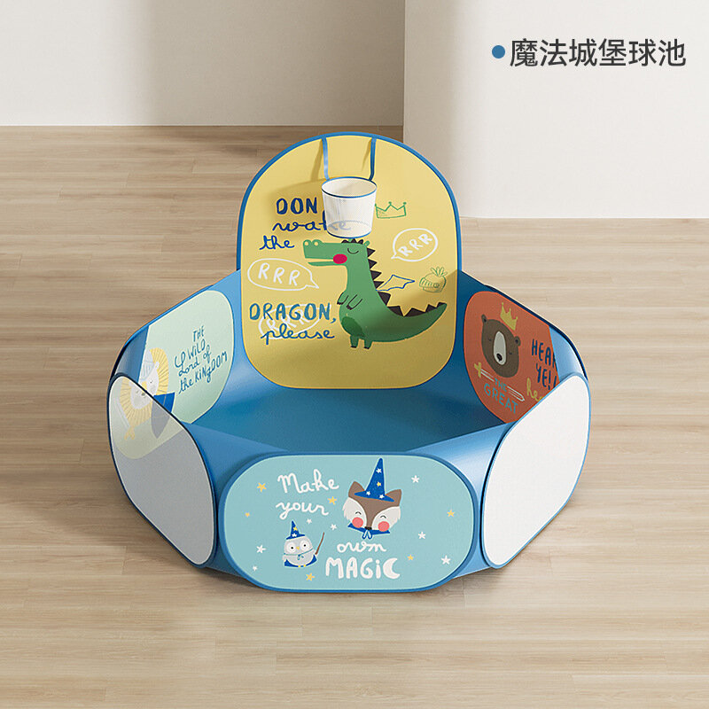 Складной детский бассейн с шариками Babygo, детская игровая палатка, бассейн с разноцветными шариками, небольшой бассейн с шариками.