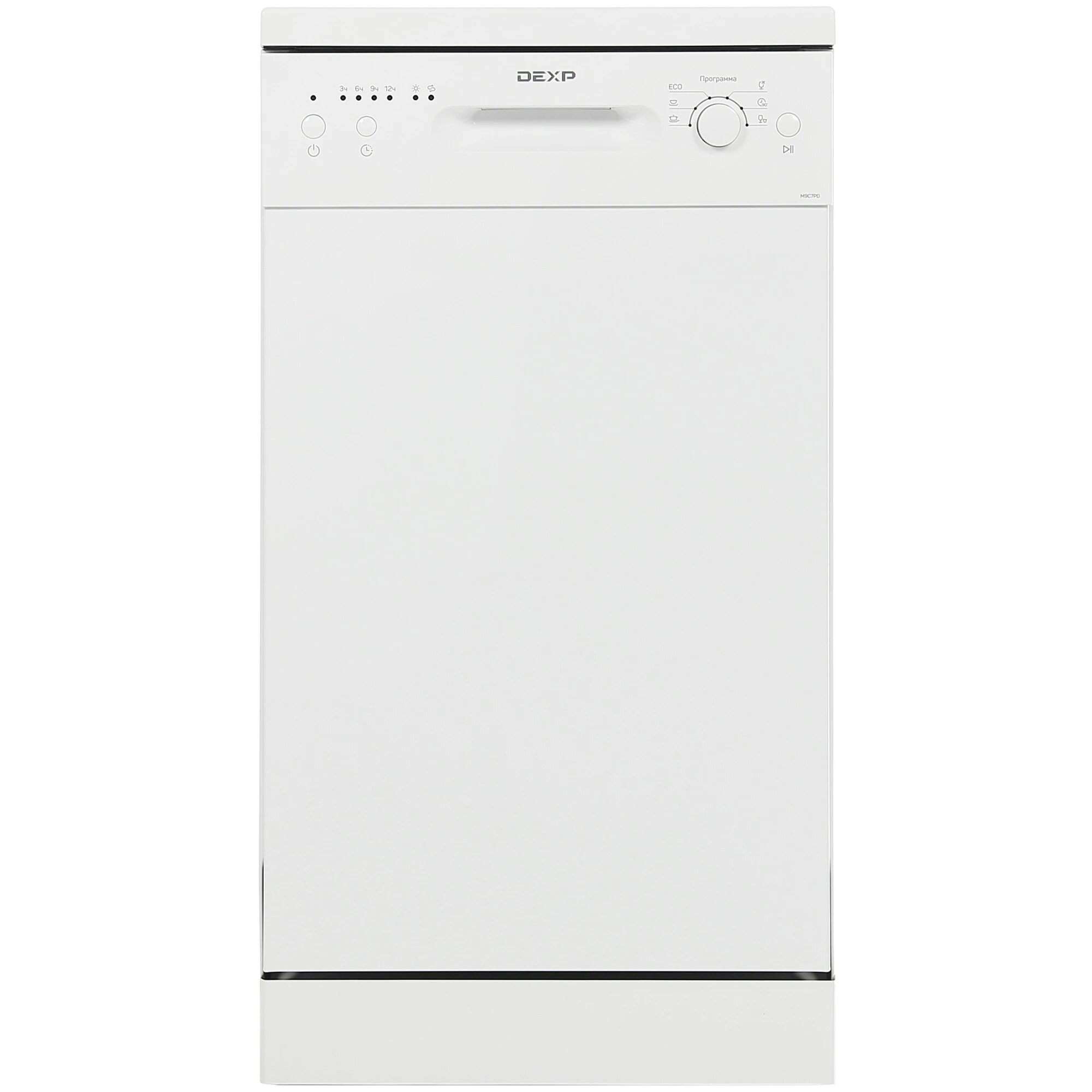 Посудомоечная машина DEXP M9C7PD, A++ класс мойки и сушки, 6 программ, уровень шума 49 дБ