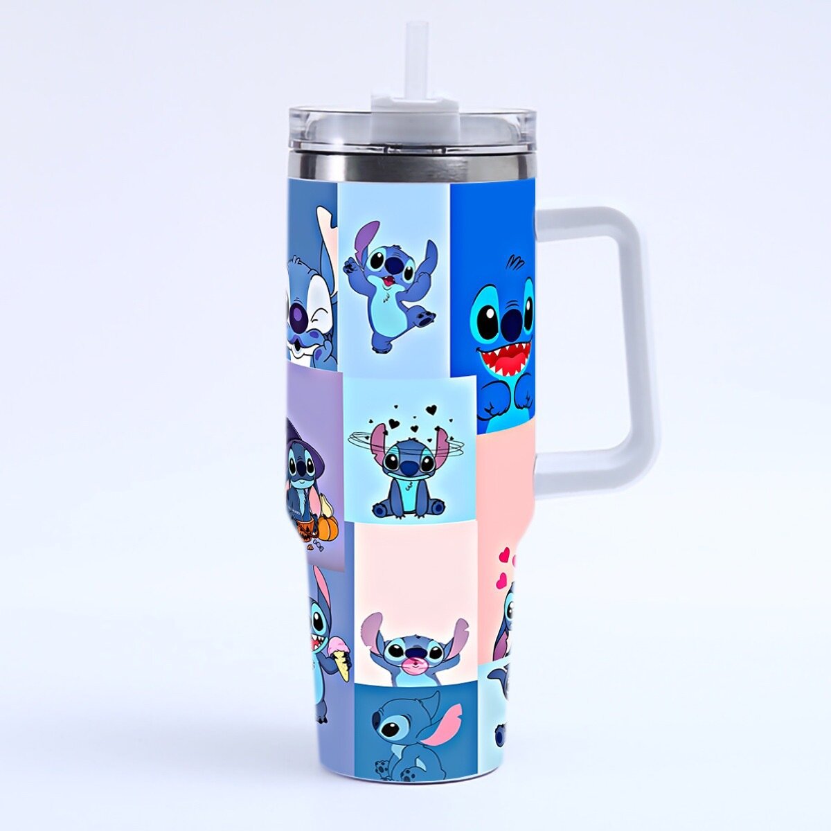 Стаканчик для льда Stitch Series 40 унций из нержавеющей стали для автомобиля