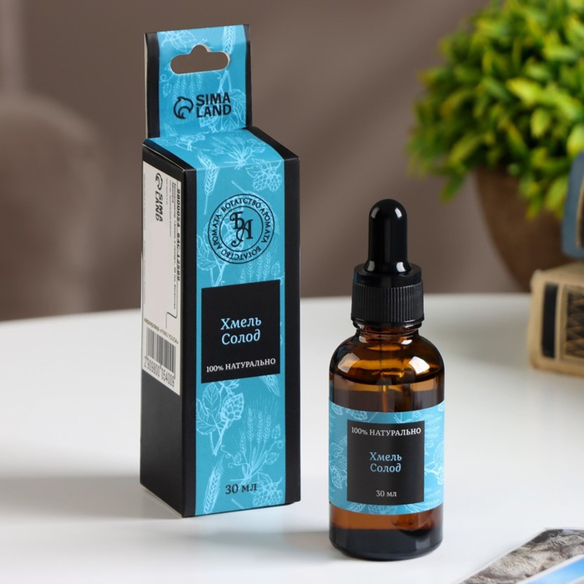 Эфирное масло Богатство Аромата "Хмель и Солод", для бани и сауны, 30мл