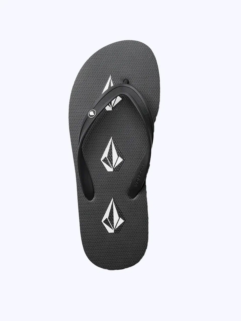 Шлёпанцы Volcom, размер На упаковке может отсутствовать российский размер, черный — фото 1