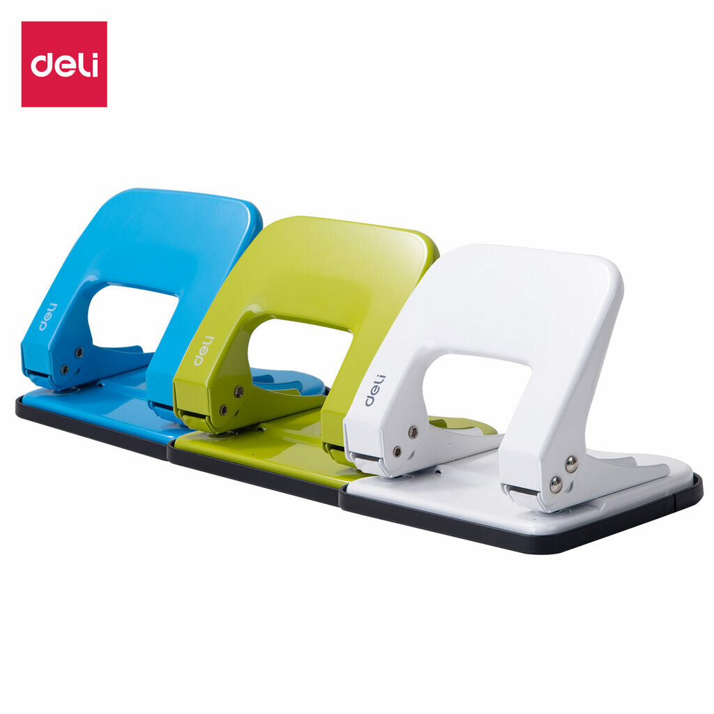 Дырокол 20л металлический ассорти DELI E0137