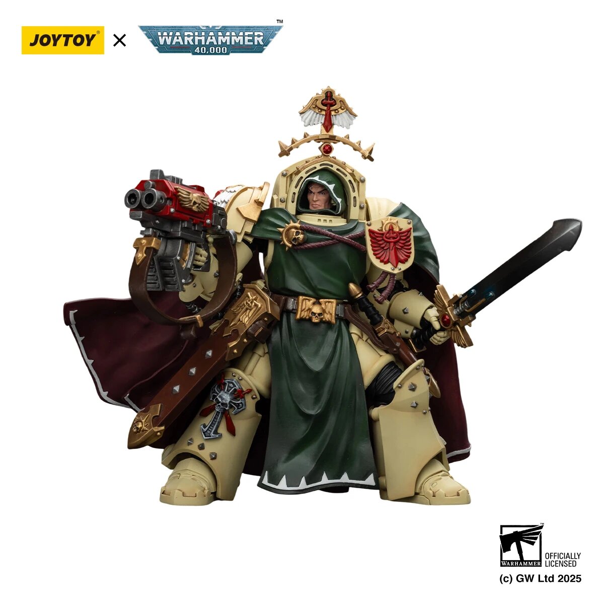 [Предзаказ] JOYTOY Warhammer 40K 1/18 Фигурка Темные ангелы Deathwing Knight/Blood Angels Модель Sanguinor/Lemartes NPCS