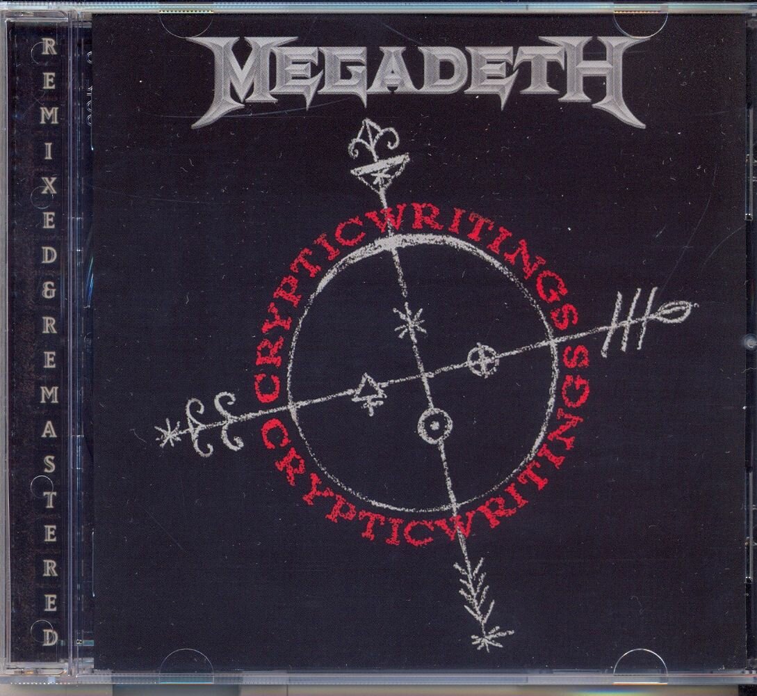 MEGADETH - Cryptic Writings (2006 Remaster) 1997 г. Компакт диск