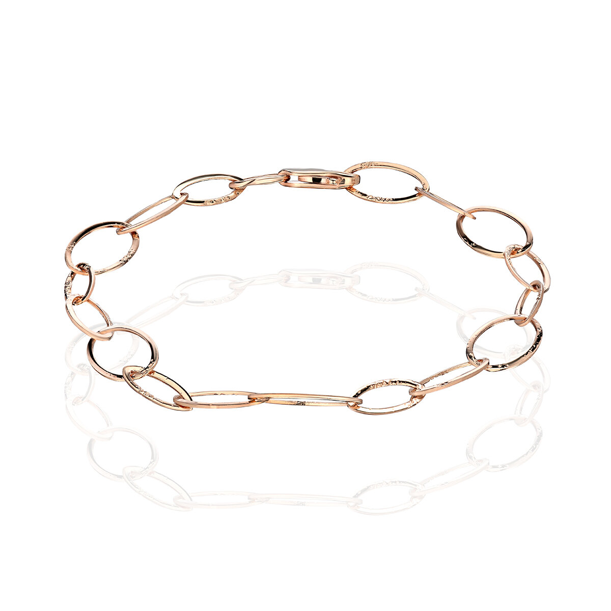 Браслет, красное золото, 585 проба