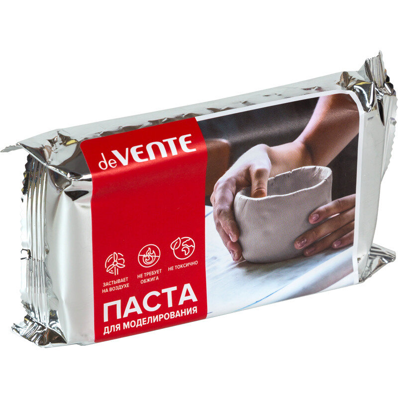 Масса керамическая 500г Hobby creative белая самозатвердевающая deVENTE 8042421