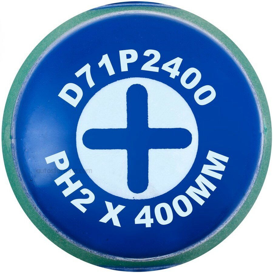 JONNESWAY D71P2400 Отвертка стержневая крестовая ANTI-SLIP GRIP, PH2x400 мм