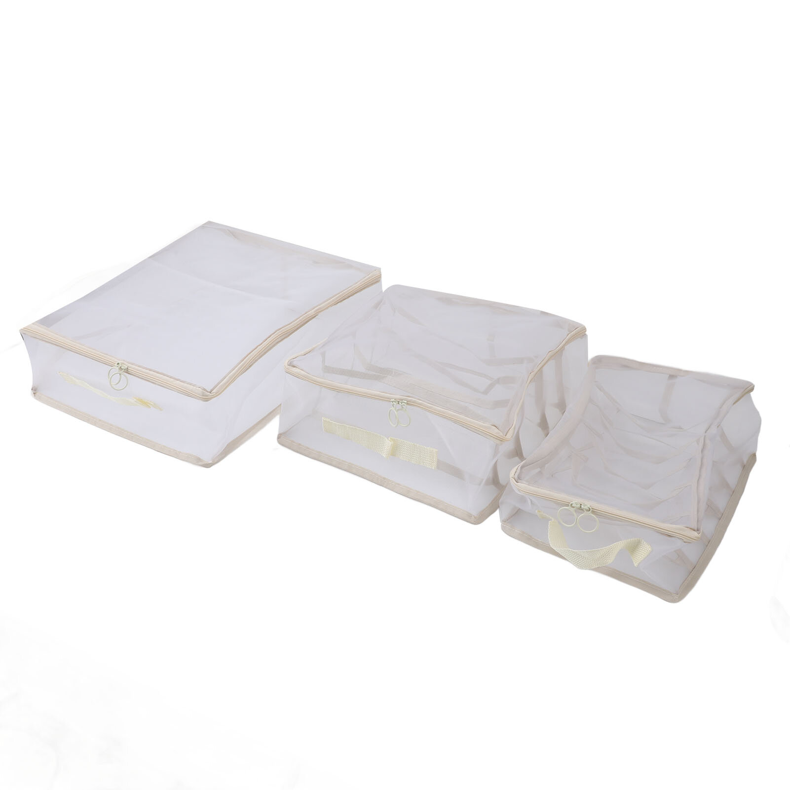 3шт упаковочные кубики для дорожной ткани складной легкий портативный органайзер для упаковки багажа сумки набор для чемодана шкаф
