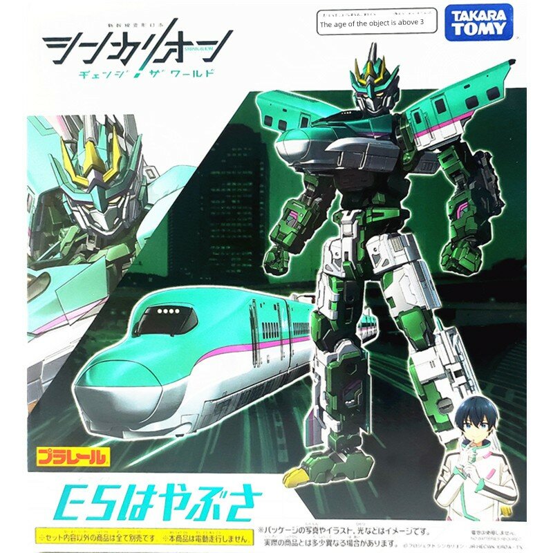 Игрушка-трансформер TOMY Tomica Shinkansen Evolution Leen E5: поезд-робот для мальчиков Шинкансен Робот-Эволюция E5