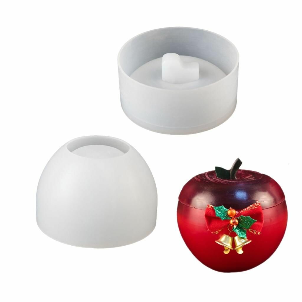 Ювелирные инструменты, (1 комплект) сделай сам эпоксидный ящик для хранения яблок силиконовая форма