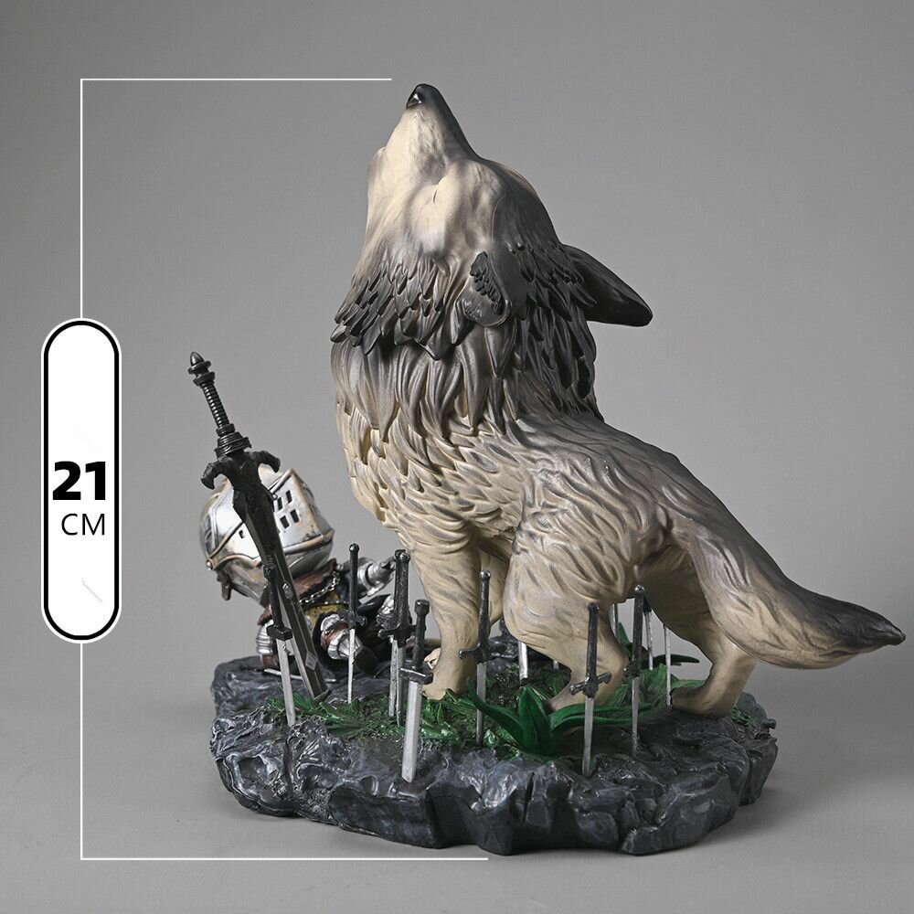 Официальные фигурки Dark Souls, The Great Grey Wolf Sif(21cm)