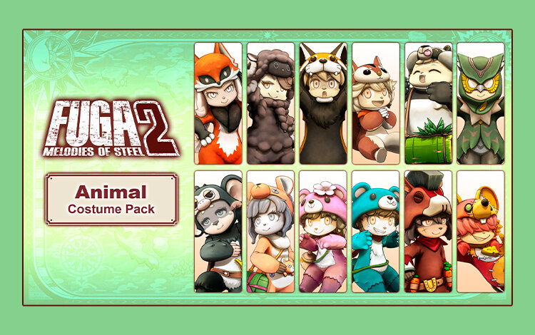 Fuga: Melodies of Steel 2 - Animal Costume Pack (Steam; PC; Регион активации Все регионы)
